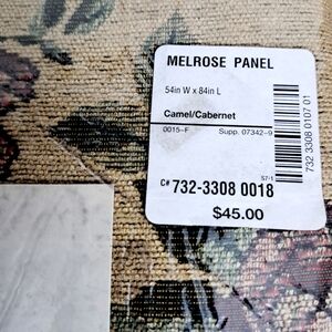 jcpenney | Accents | 2 Luxury Jc Penney Home Collection Mel Rose Panel ...